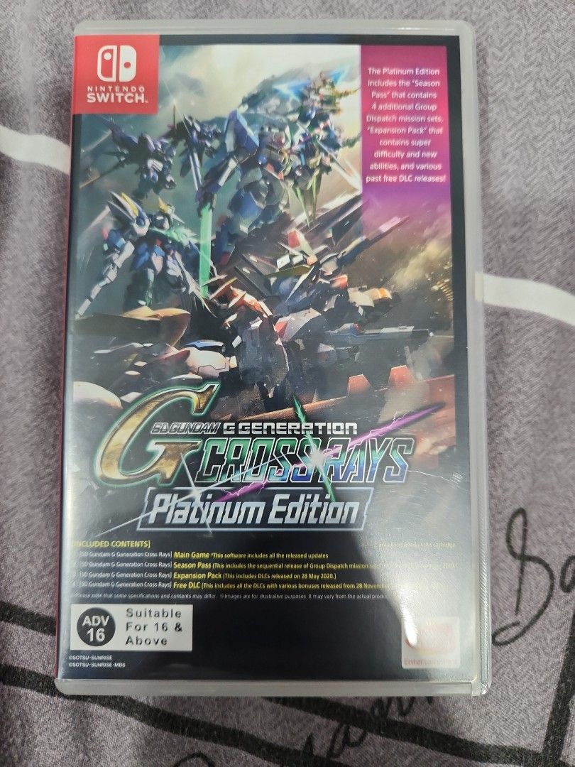 WTS Switch Games Gundam G Cross Rays and Animal Crossing, Video Gaming ...