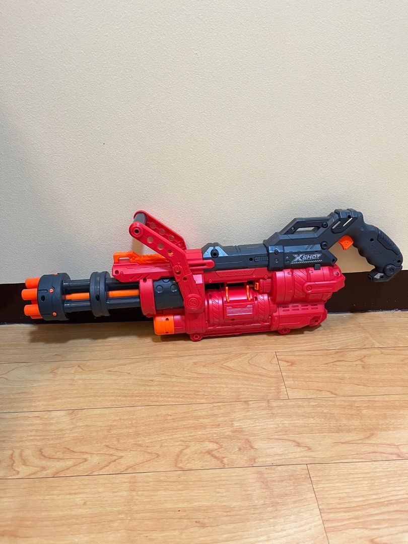 X-Shot Excel Omega Minigun, Hobbies & Toys, Toys & Games on Carousell