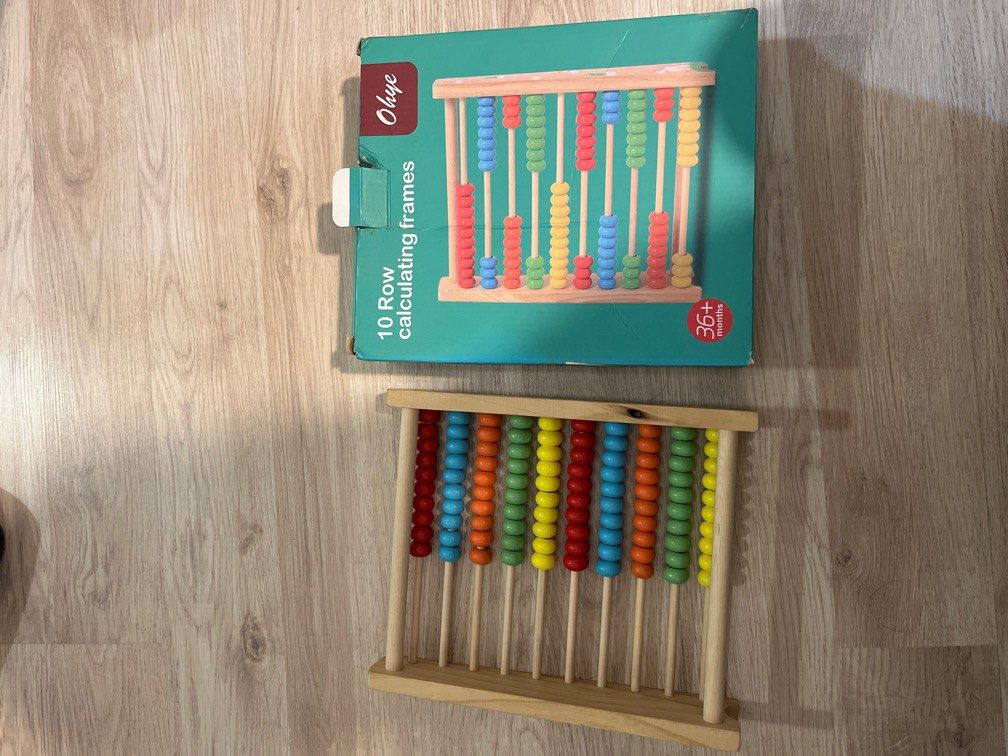 10 Row Calculating Frames, Hobbies & Toys, Toys & Games on Carousell