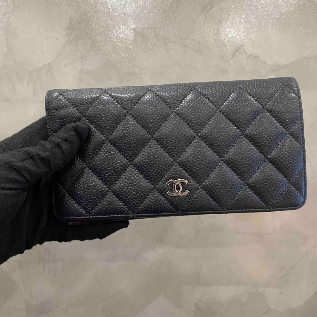 247004306 CHANEL SLG MATELASSE CAVIAR SKIN, Luxury, Bags & Wallets on ...