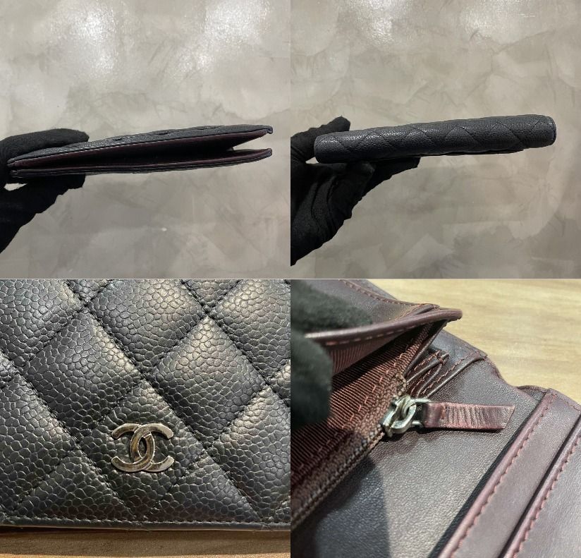 247004306 CHANEL SLG MATELASSE CAVIAR SKIN, Luxury, Bags & Wallets on ...