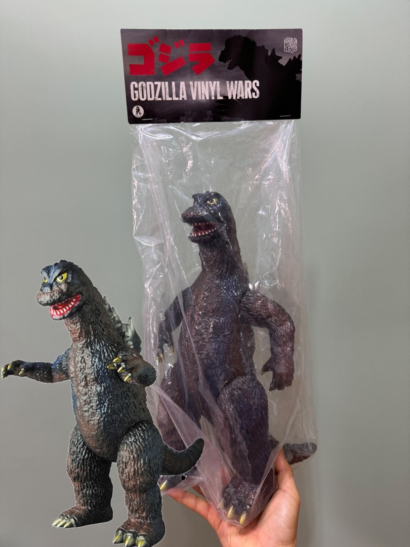 哥斯拉 1968 36cm 怪獸總進擊 marmit medicom sofubi sofvi 搪膠 大膠 怪獸 Godzilla vinyl wars, 興趣及遊戲, 玩具 & 遊戲類 ...