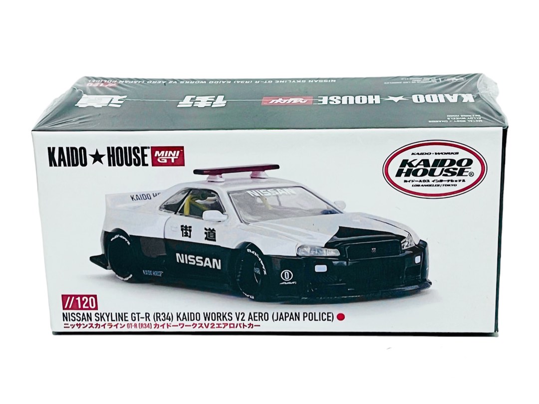 全新 未開封 Kaido House x MiniGT No. KHMG 120 Scale 1:64 1/64 比例 Mini GT 合 ...