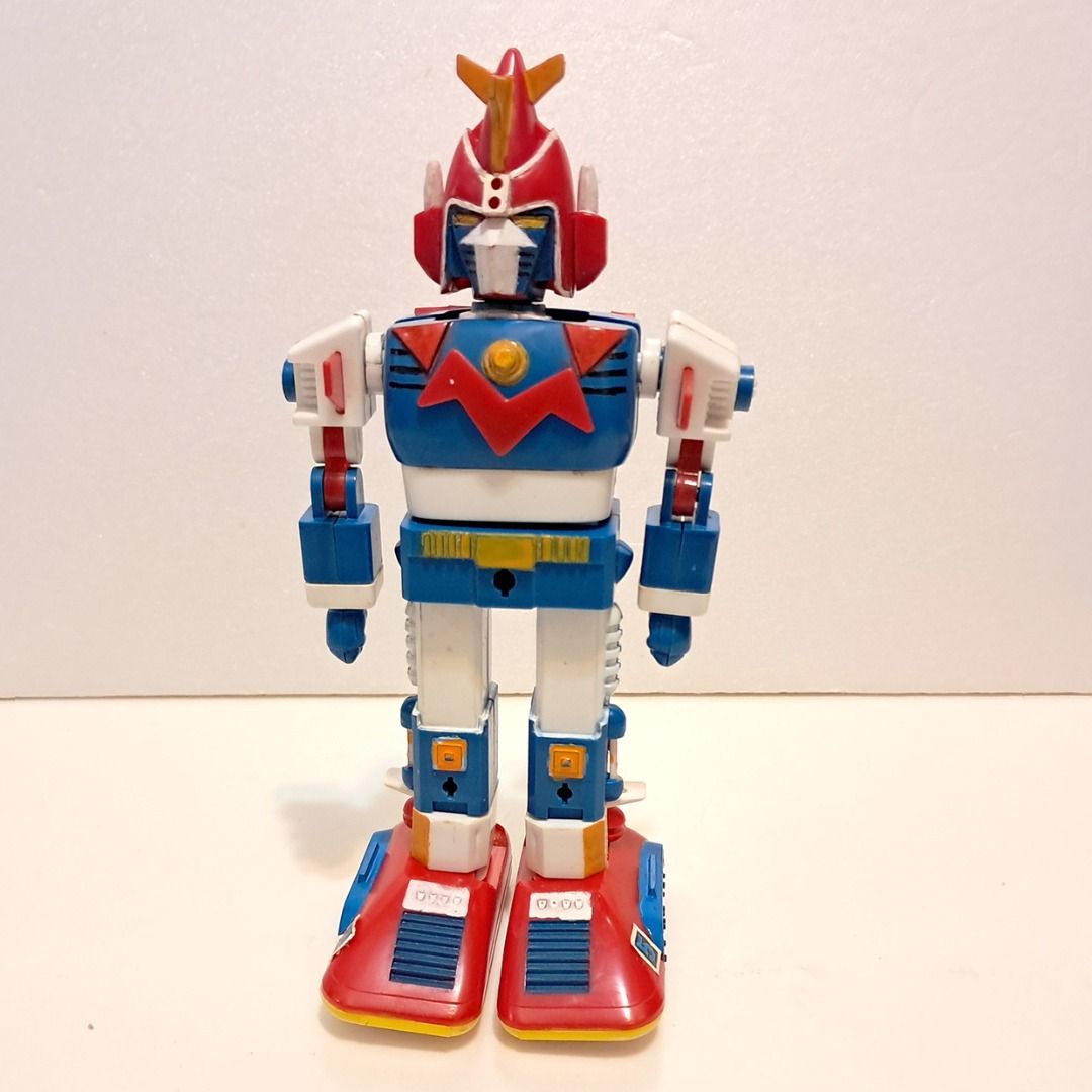 最初版 公仔logo 舊Bandai V型電磁俠 懷舊模型 完成品 voltes v popy bullmark action toys 超 ...