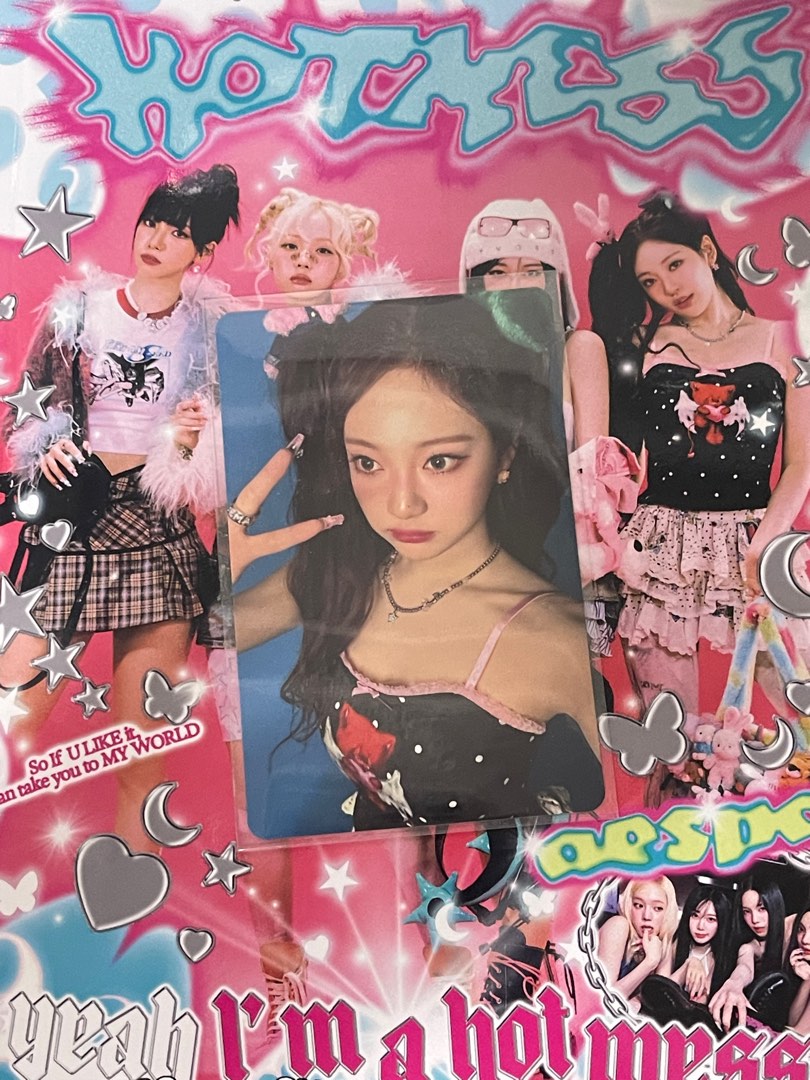 aespa hot mess japanese album ningning photocard official limited ...