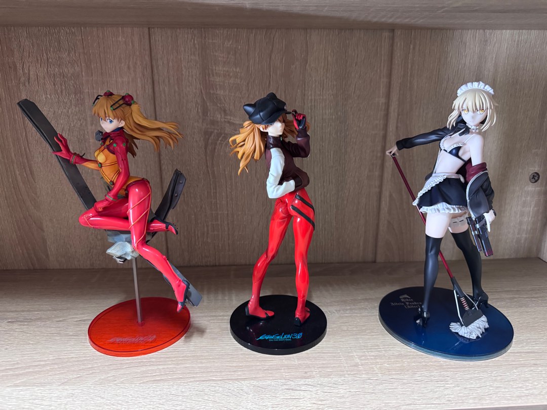 ALTER EVA Asuka 明日香 Saber Alter PVC (3隻) FGO Fate Grand Order 1/7 ...