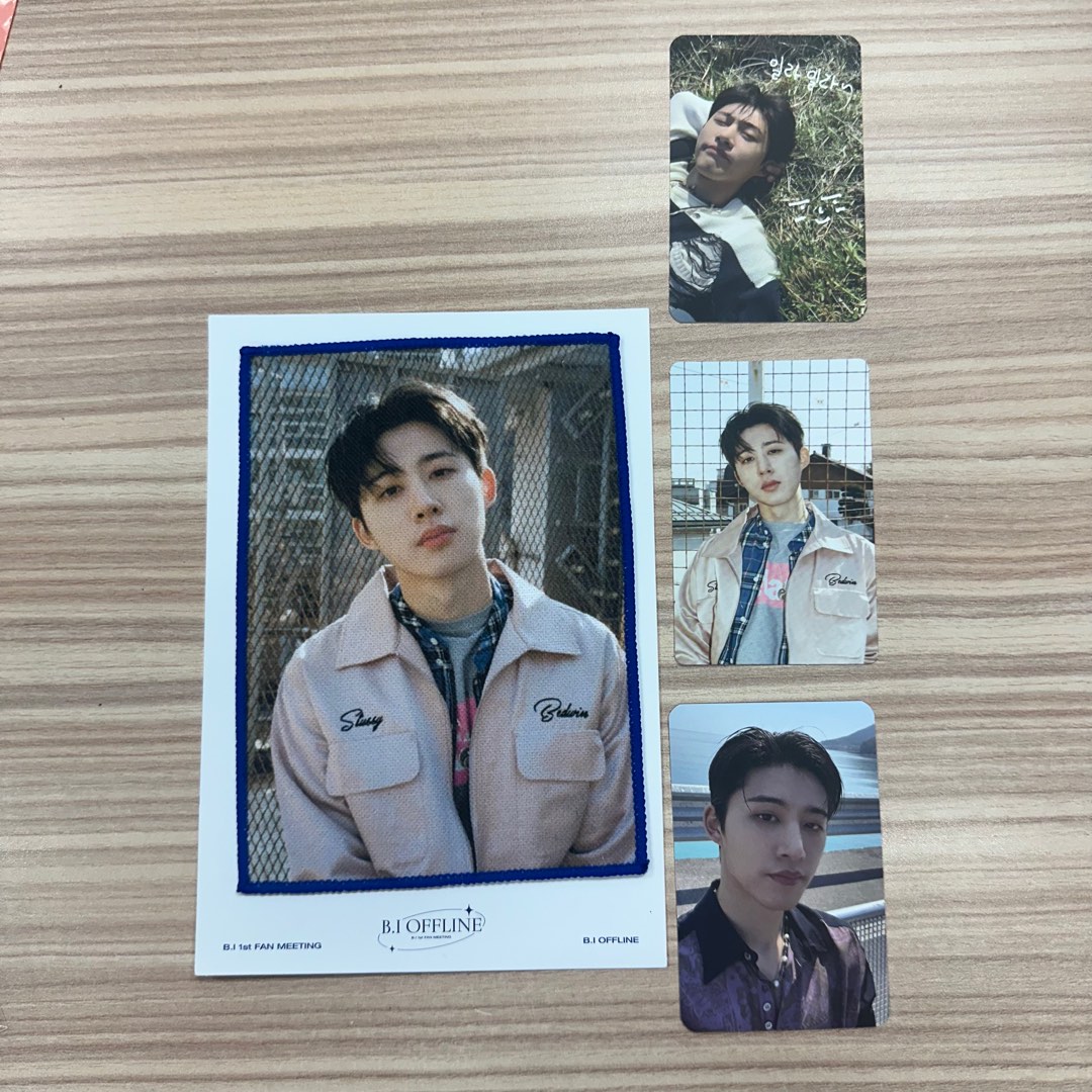 B.I Fabric Poster and Photocards Set, Hobbies & Toys, Memorabilia ...