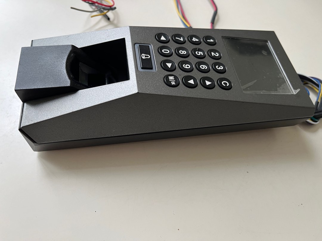 Biometric Fingerprint Time Attendance ZK Door Access Control System ...