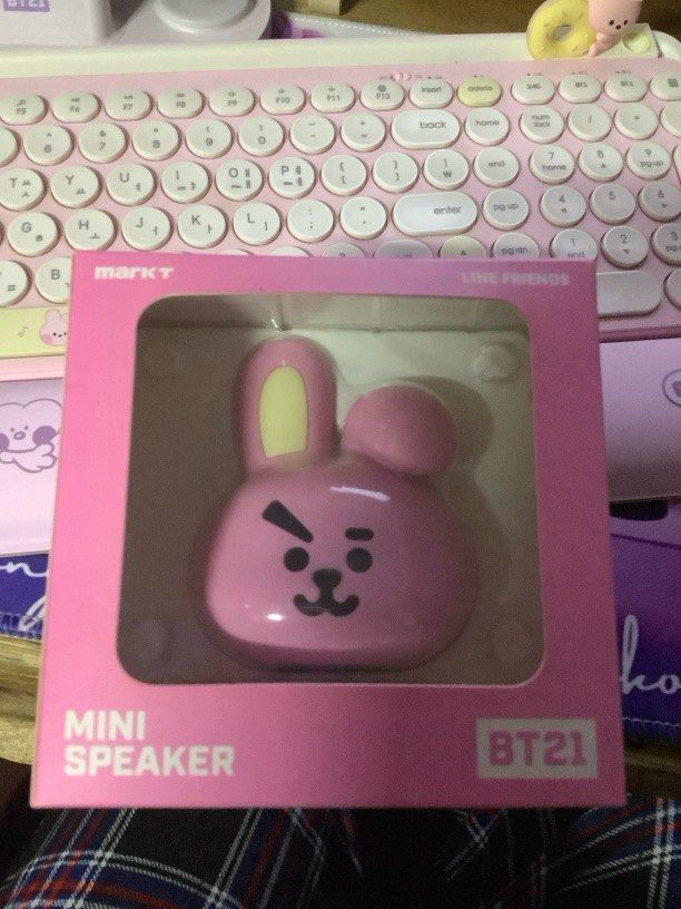 BT21 Cooky mini speaker, Hobbies & Toys, Memorabilia & Collectibles, K-Wave on Carousell