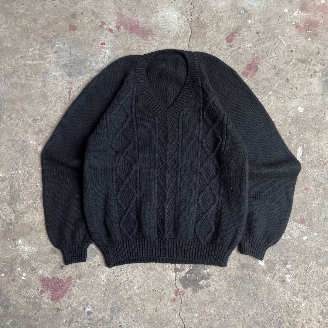 Cable Knit Boxy Sweater, Men's Fashion, Coats, Jackets and Outerwear on ... Cable Knit Boxy Sweater, Men's Fashion, Coats, Jackets and Outerwear on ...