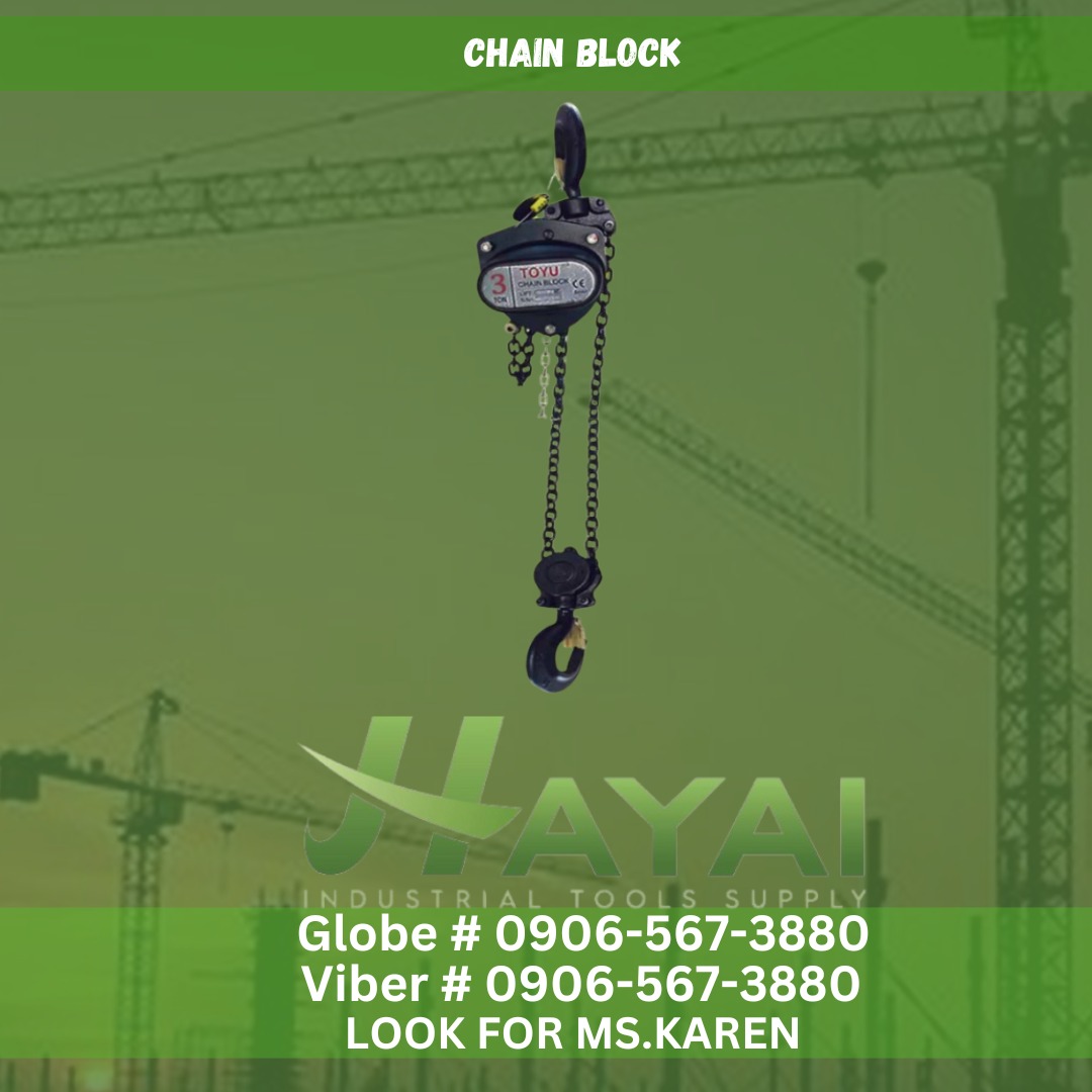Chain Block Toyu Brand, Commercial & Industrial, Construction Tools ...