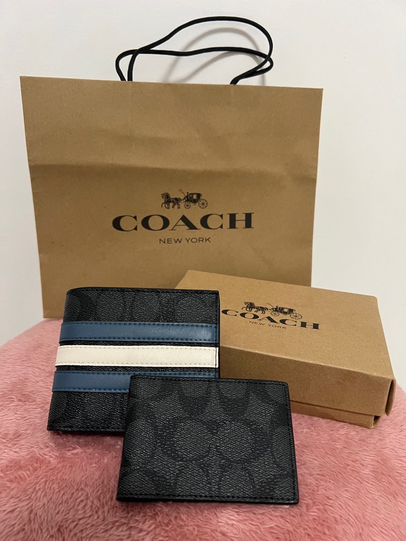 Coach Wallet with insert, Men's Fashion, Watches & Accessories, Wallets ...
