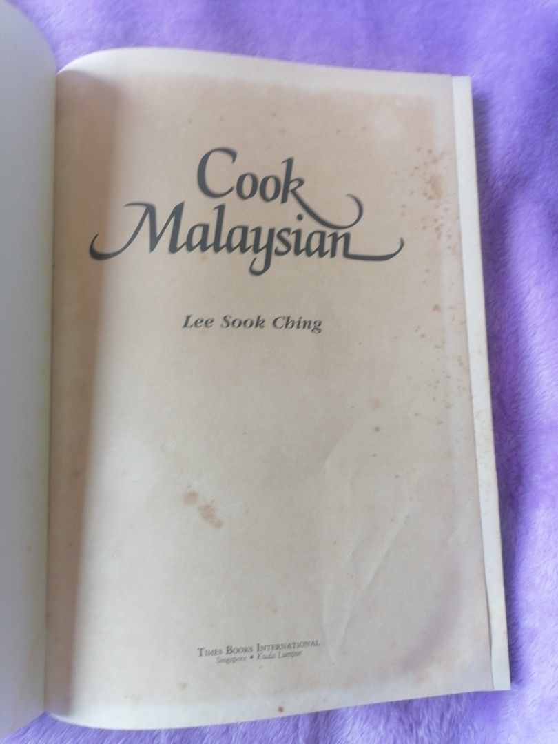 Vintage cookbook : Cook malaysian lee sook ching, Hobbies & Toys, Books ...