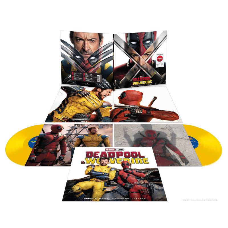 Deadpool & Wolverine - OST: Various Artists (2LP Limited Edition Yellow ...