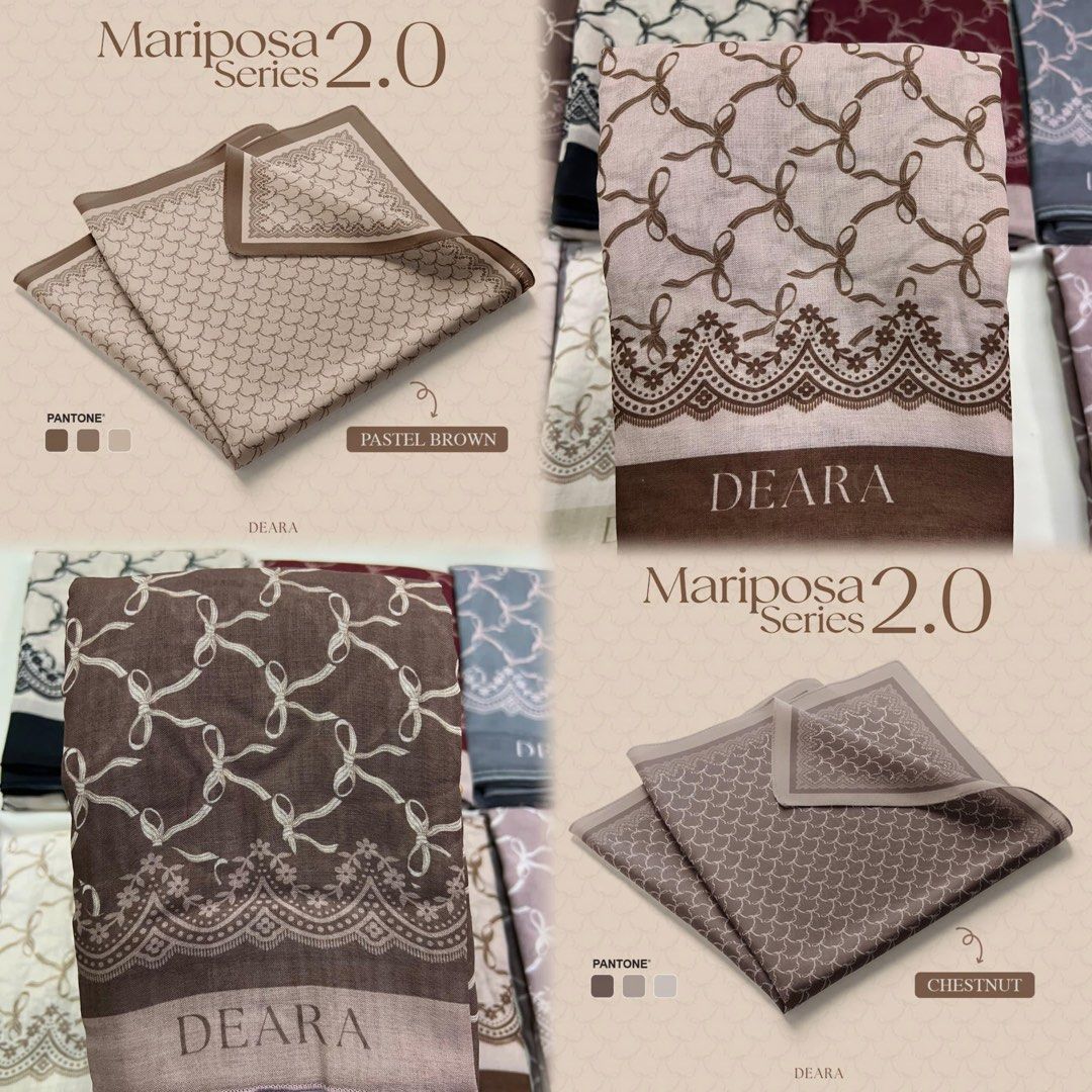 DEARA MARIPOSA 2.O, Women's Fashion, Muslimah Fashion, Hijabs on Carousell