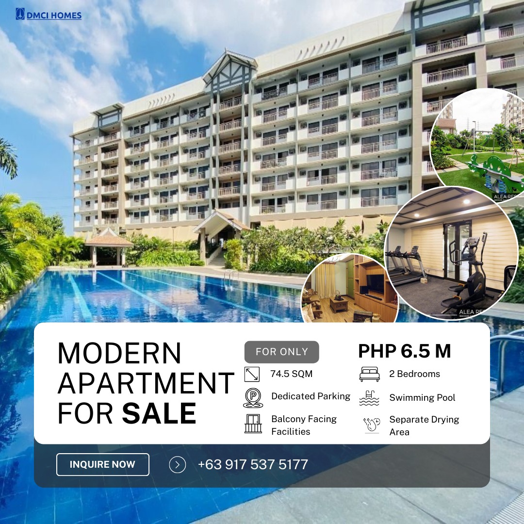 DMCI - ALEA RESIDENCES TWO BEDROOM CONDO UNIT WITH PARKING, Property ...