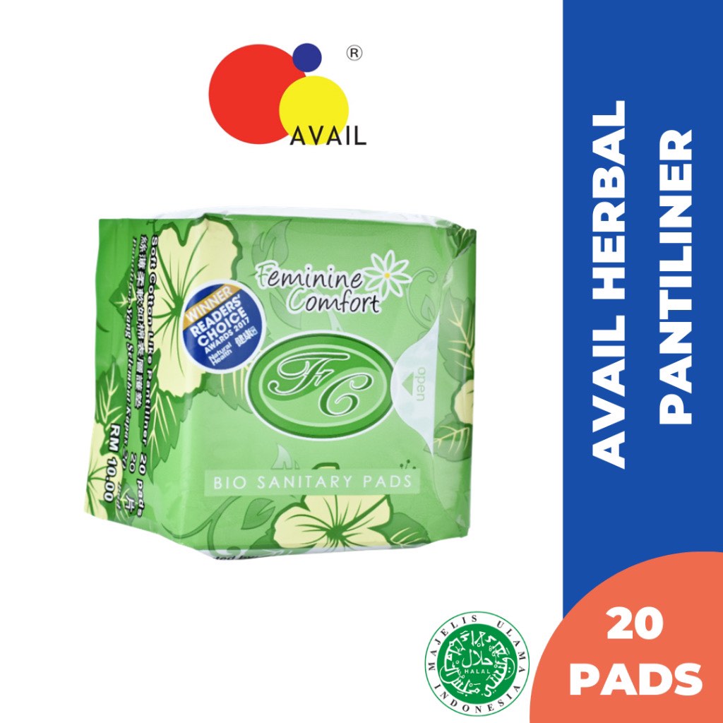 Fc Bio Sanitary Pad Pantiliner 20s, Beauty & Personal Care, Sanitary ...