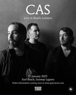 CAS LIVE IN KL 2024 (VIP), Tickets & Vouchers, Event Tickets on Carousell