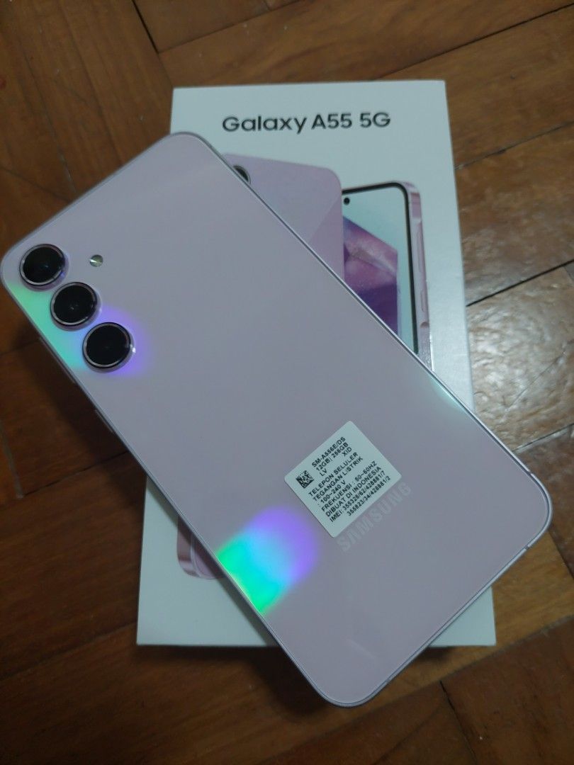 Galaxy A55 5G Awesome Lilac 256GB, Mobile Phones & Gadgets, Mobile ...