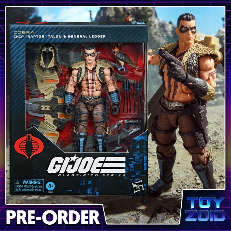 G.I. Joe Classified Series Chip Raptor Talon and General Ledger ...