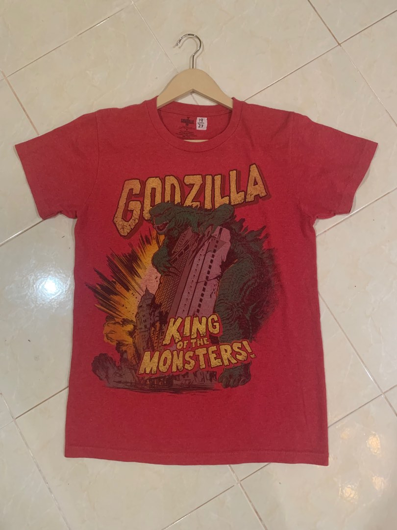 Godzilla king of the monster, Men's Fashion, Tops & Sets, Tshirts ...