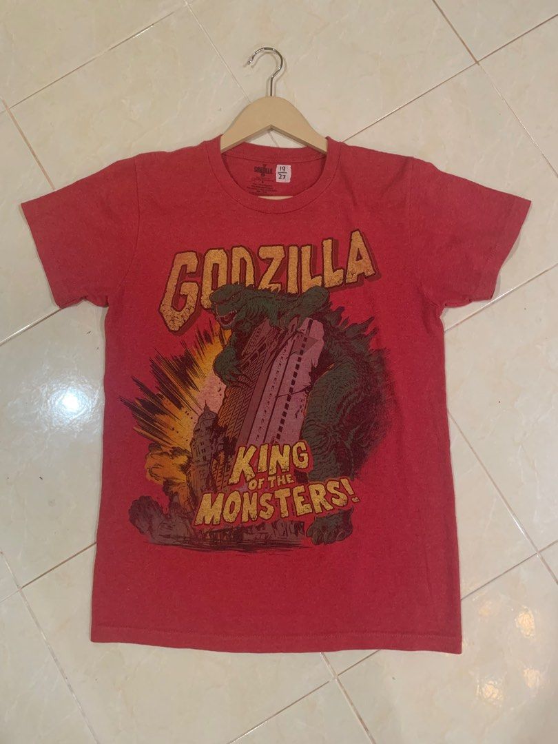 Godzilla king of the monster, Men's Fashion, Tops & Sets, Tshirts ...