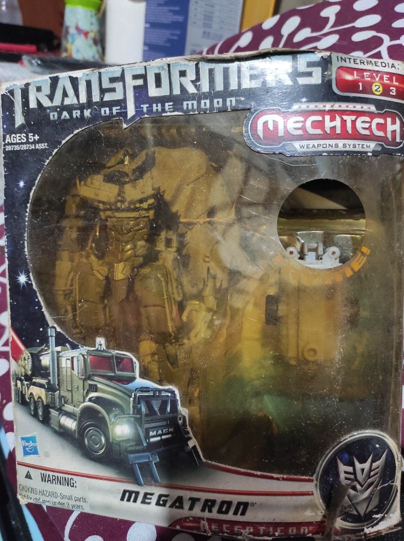 Hasbro - Transformer (Megatron), Hobbies & Toys, Toys & Games on Carousell