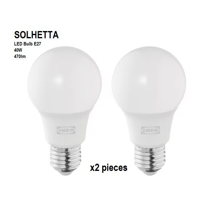 High Quality IKEA LED Bulb - Mento LED 2 Sets Kuning IKEA - Warm White ...