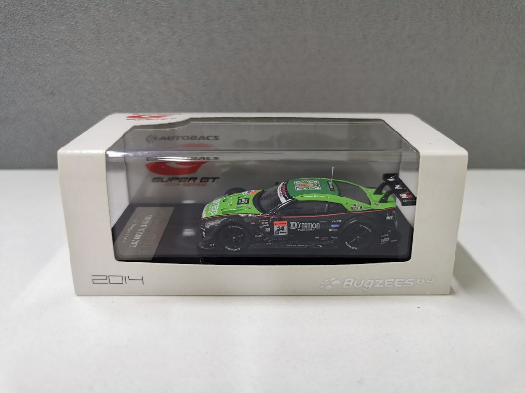 Hot Wheels | Bugzees64 2014 Super GT GT500 No. 24 D'station ADVAN GT-R BG513A, Hobbies & Toys ...