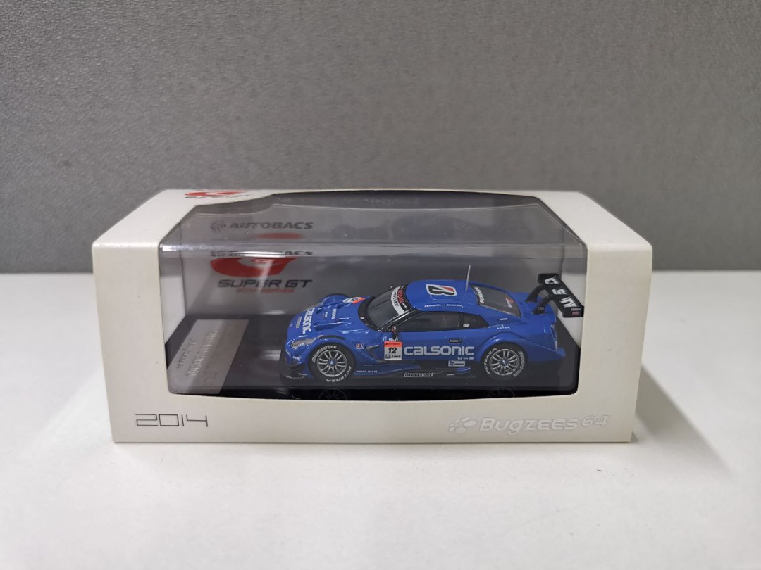 Hot Wheels | Bugzees64 2014 Super GT GT500 No. 12 Calsonic Impul GT-R BG511A, Hobbies & Toys ...