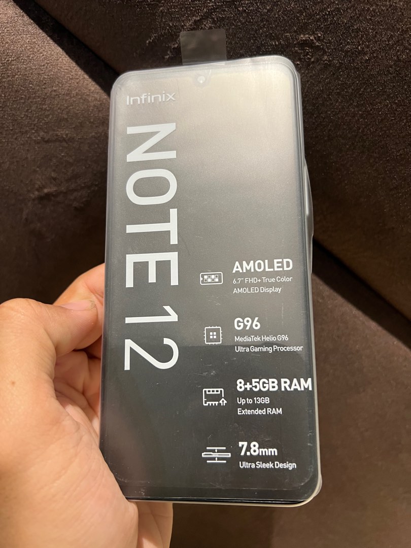 Infinix Note 12 (X670) Silver 128 GB, Mobile Phones & Gadgets, Mobile ...