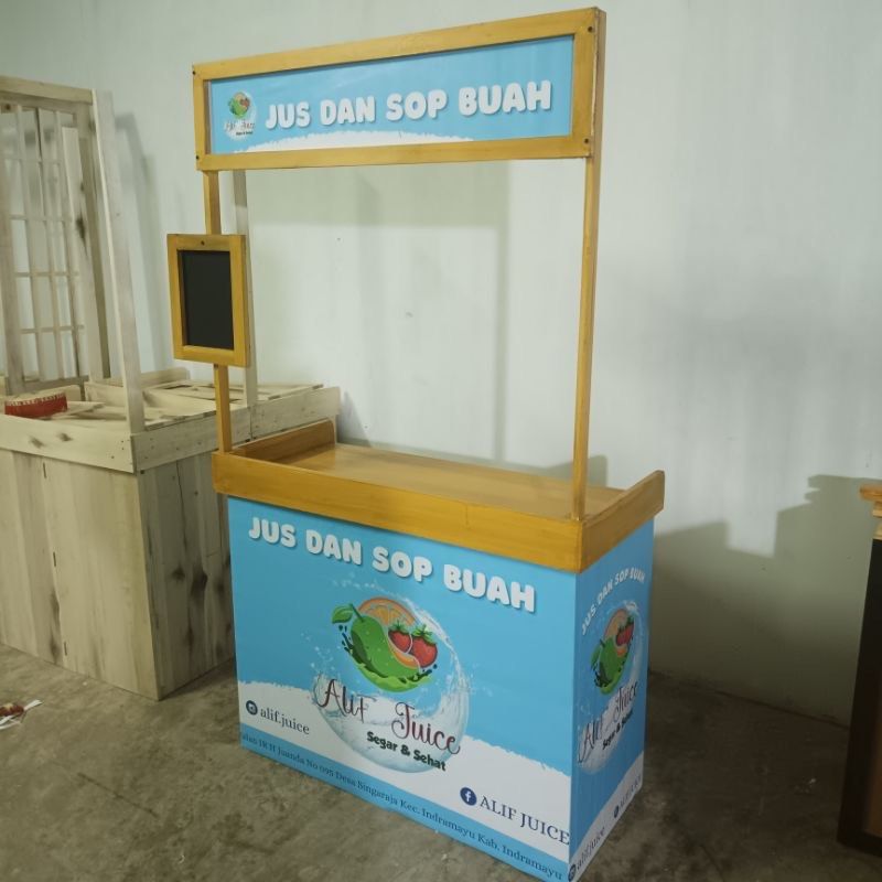 Jual Meja Lipat Portable Makanan Minuman Dagang Bazar Bazaar Tenant ...