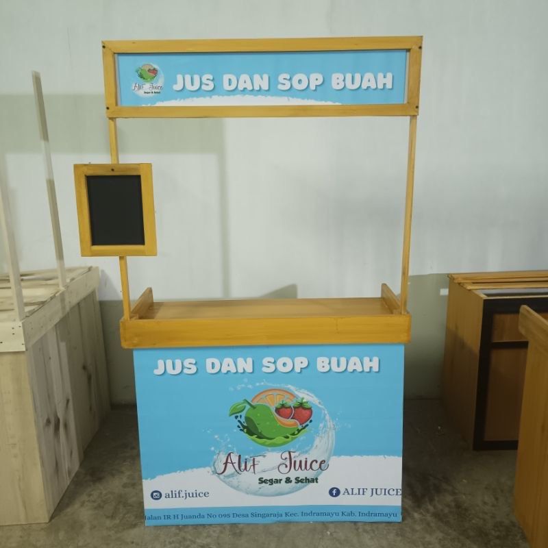 Jual Meja Lipat Portable Makanan Minuman Dagang Bazar Bazaar Tenant ...