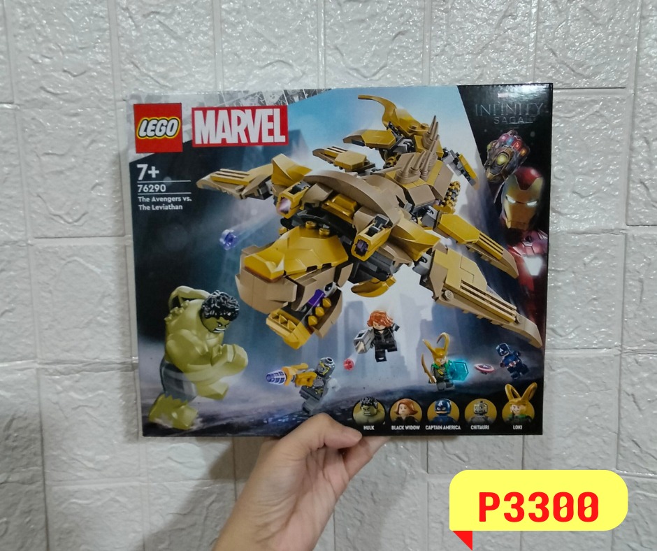 Lego Marvel 76290 The Avengers vs. The Leviathan, Hobbies & Toys, Toys ...