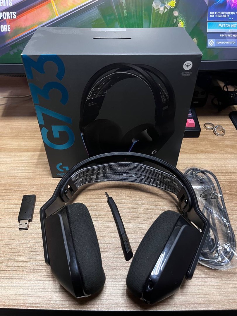 Logitech G733 Wireless Headphone (Black Editiom), Audio, Headphones ...