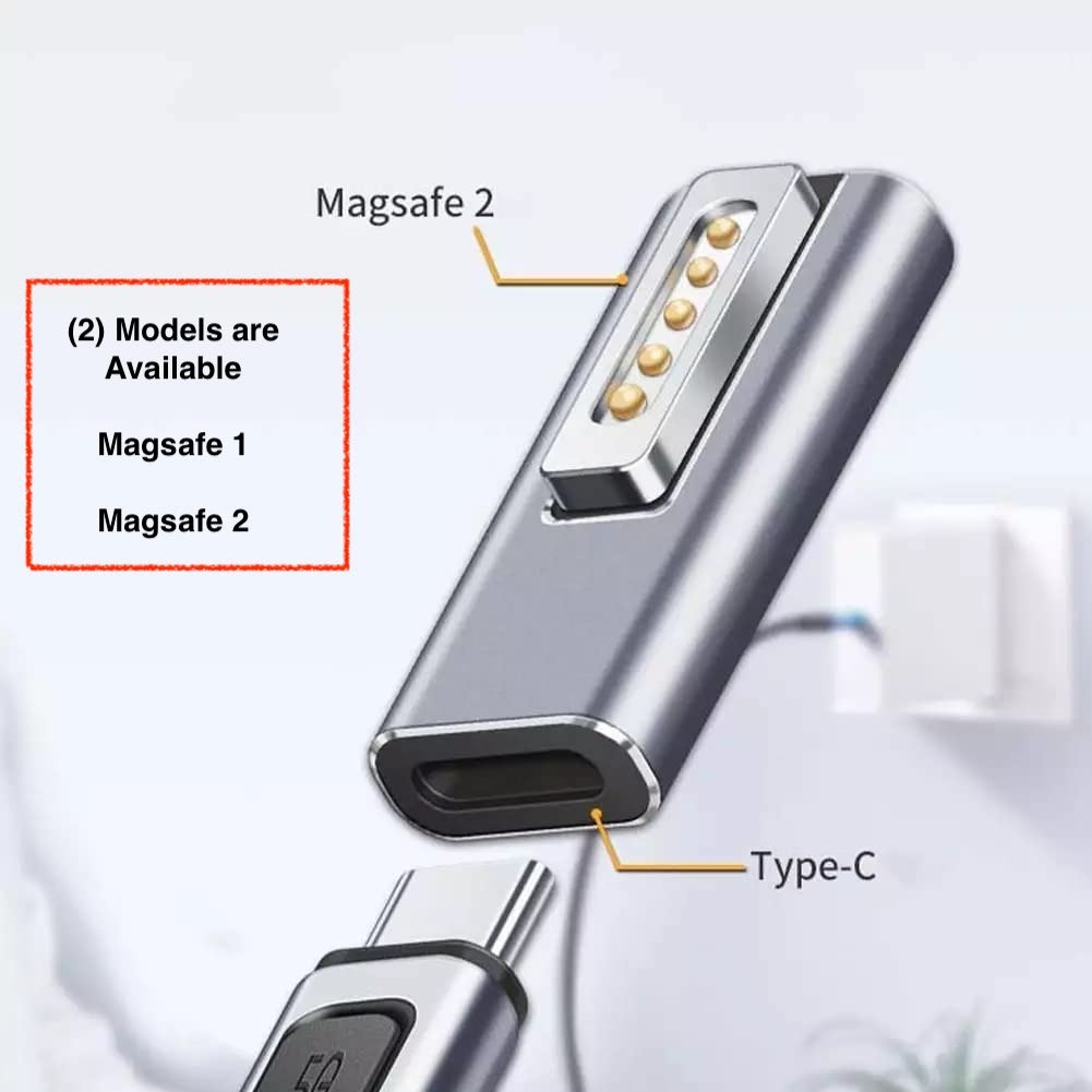Magsafe-2 PLUG Adapter 轉插(Using CURRENT USB Type-C Charging cable ...