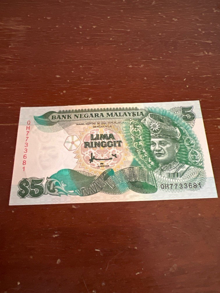 Malaysia 6th Series RM 5, Hobbies & Toys, Collectibles & Memorabilia ...