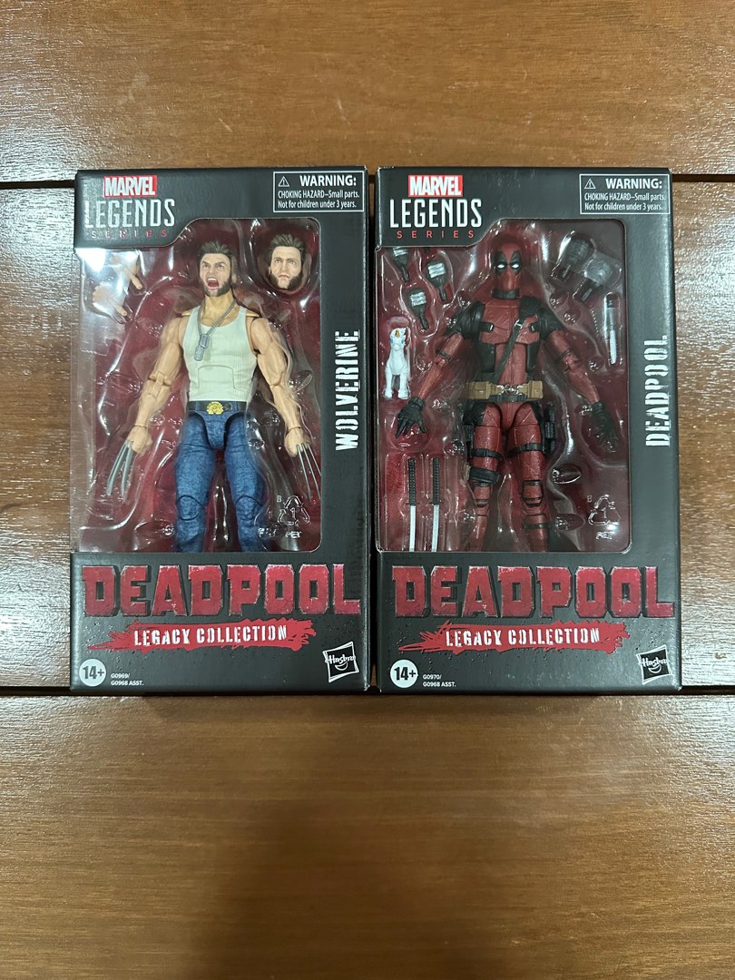 Marvel Legends Series - Wolverine and Deadpool pair, Hobbies & Toys ...
