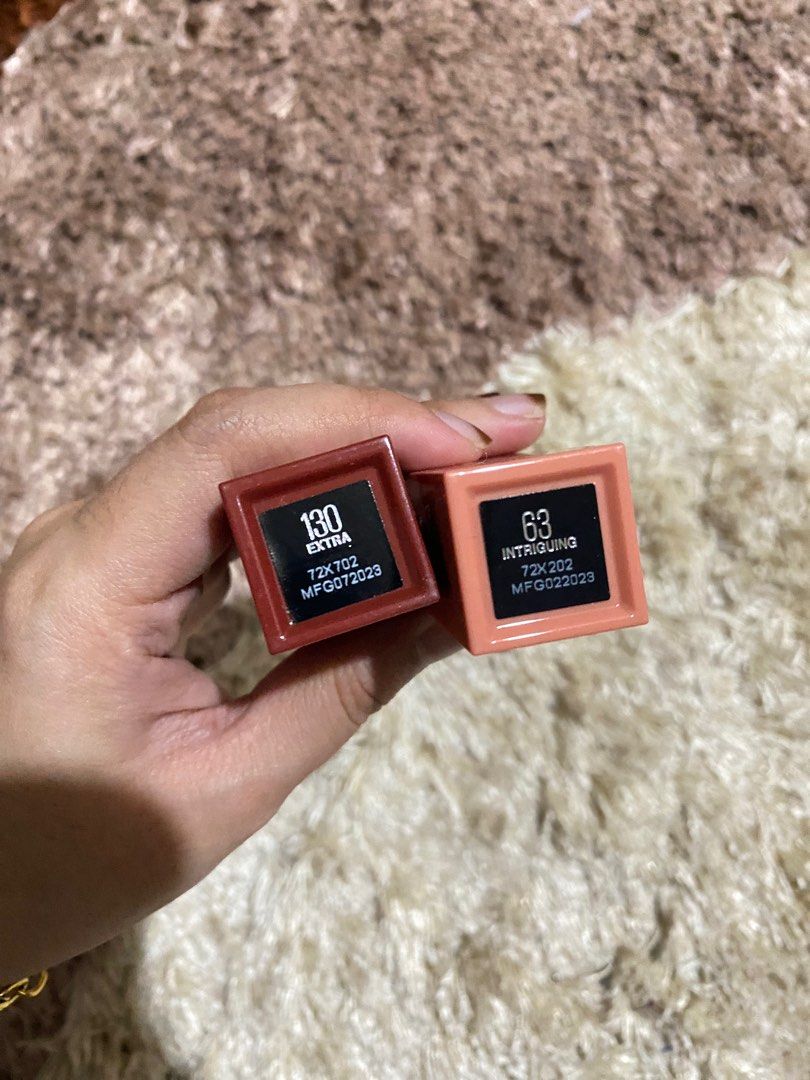MAYBELLINE VINYL INK INTRIGUING & EXTRA, Beauty & Personal Care, Face ...