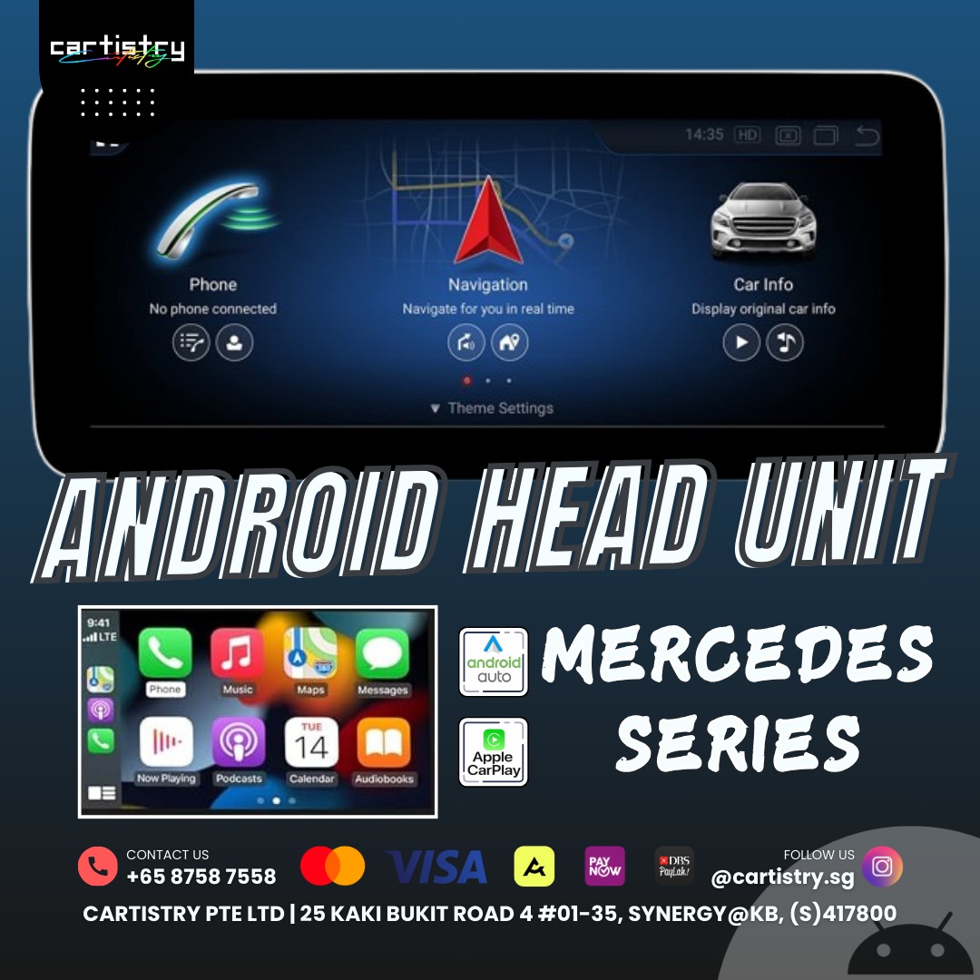 MERCEDES BENZ A B C E CLASS GLA GLC CLA NTG 4.0 4.5 5.0 5.5 ANDROID ...