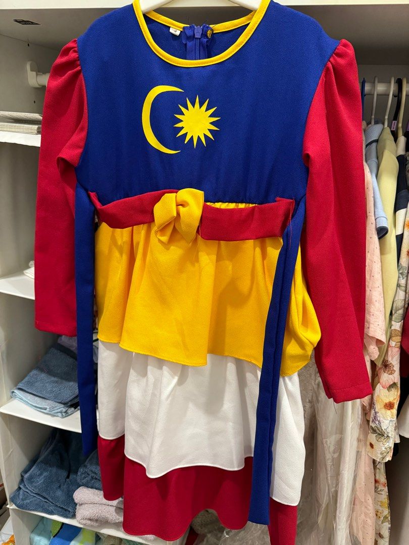 Merdeka Baju Girls, Babies & Kids, Babies & Kids Fashion on Carousell