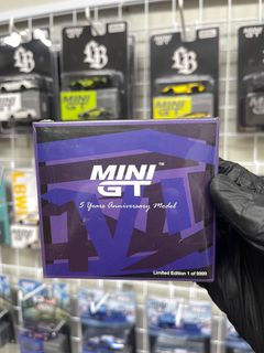 Mini GT Nissan Skyline GT-R R34 V-Spec II Digital Camouflage Purple ...
