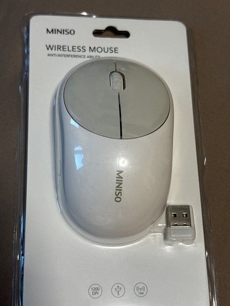 Miniso Wireless Mouse, Computers & Tech, Parts & Accessories, Mouse ...