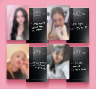 OFFICIAL Blackpink CGV Korea Born Pink Concert Movie Ticket Gift ...