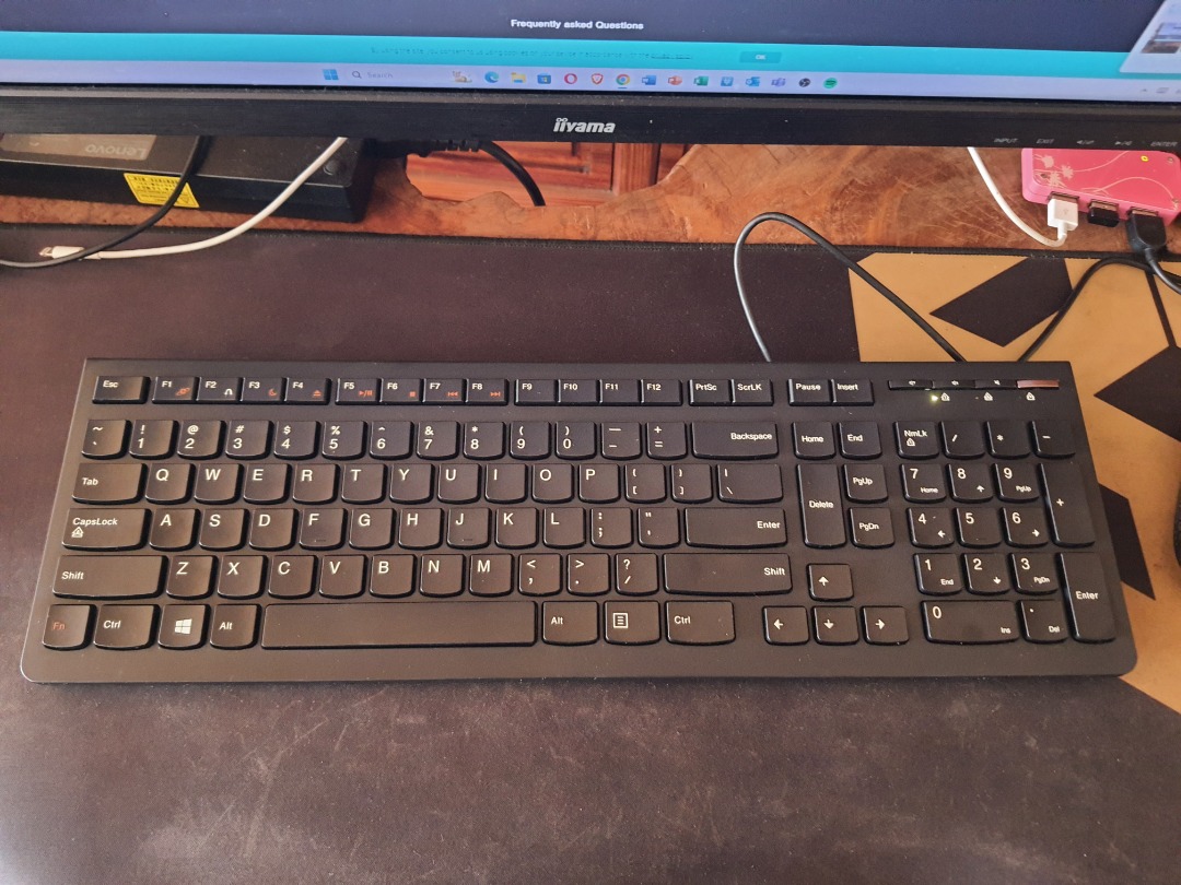 Original Lenovo Full Sized Keyboard for Windows HP Dell Asus Acer etc ...