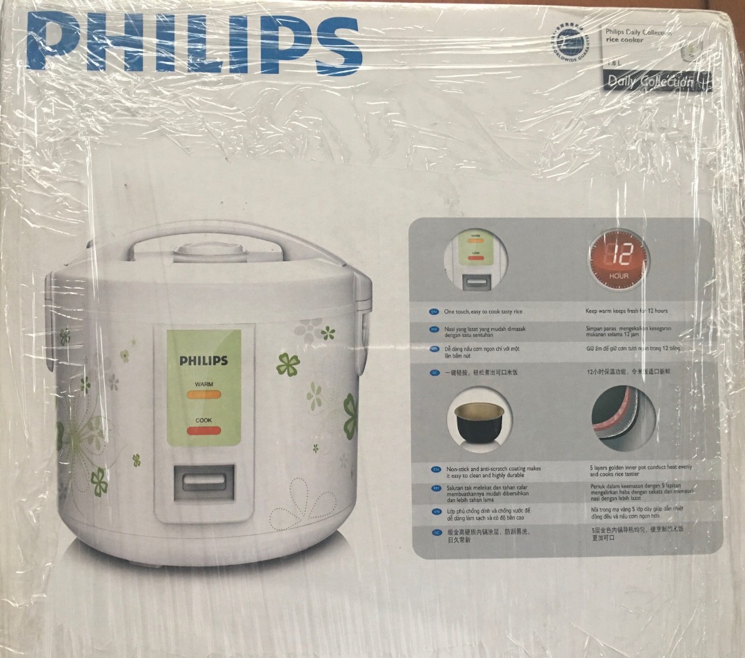 Philips Rice Cooker 1.8 L (Max Rice Volume), TV & Home Appliances ...