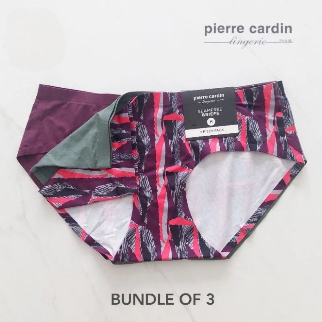 pierre cardin cd panty underwear celana dalam bundle pack isi 3 M, Fesyen Wanita, Pakaian Wanita ...