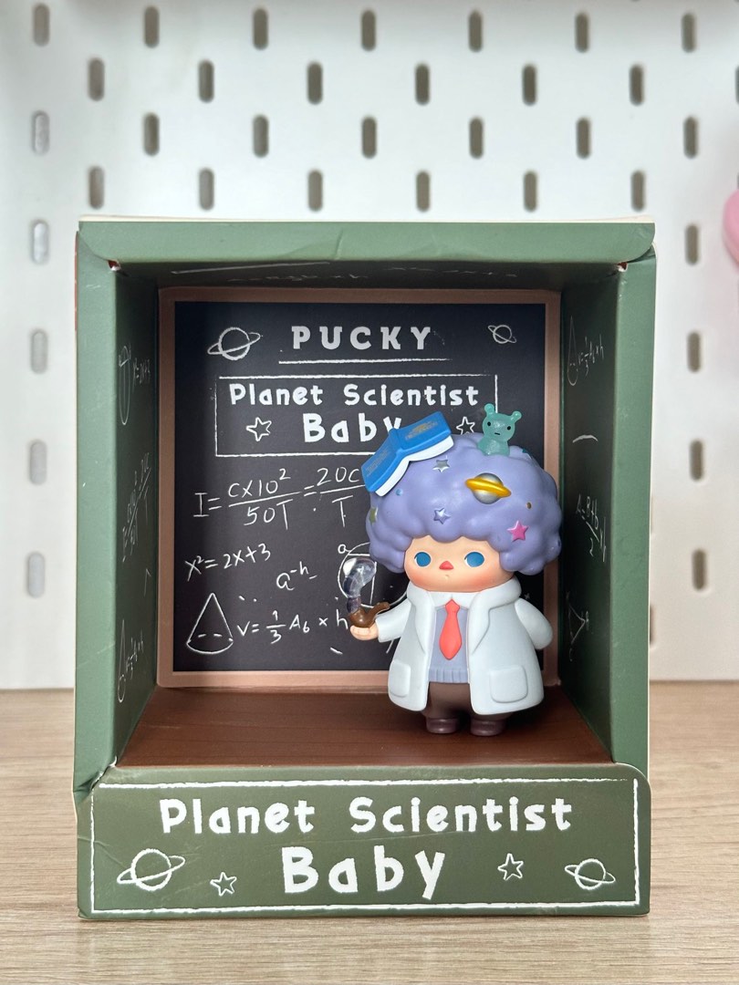 Popmart Pucky Planet Scientist Baby, Hobbies & Toys, Toys & Games on ...
