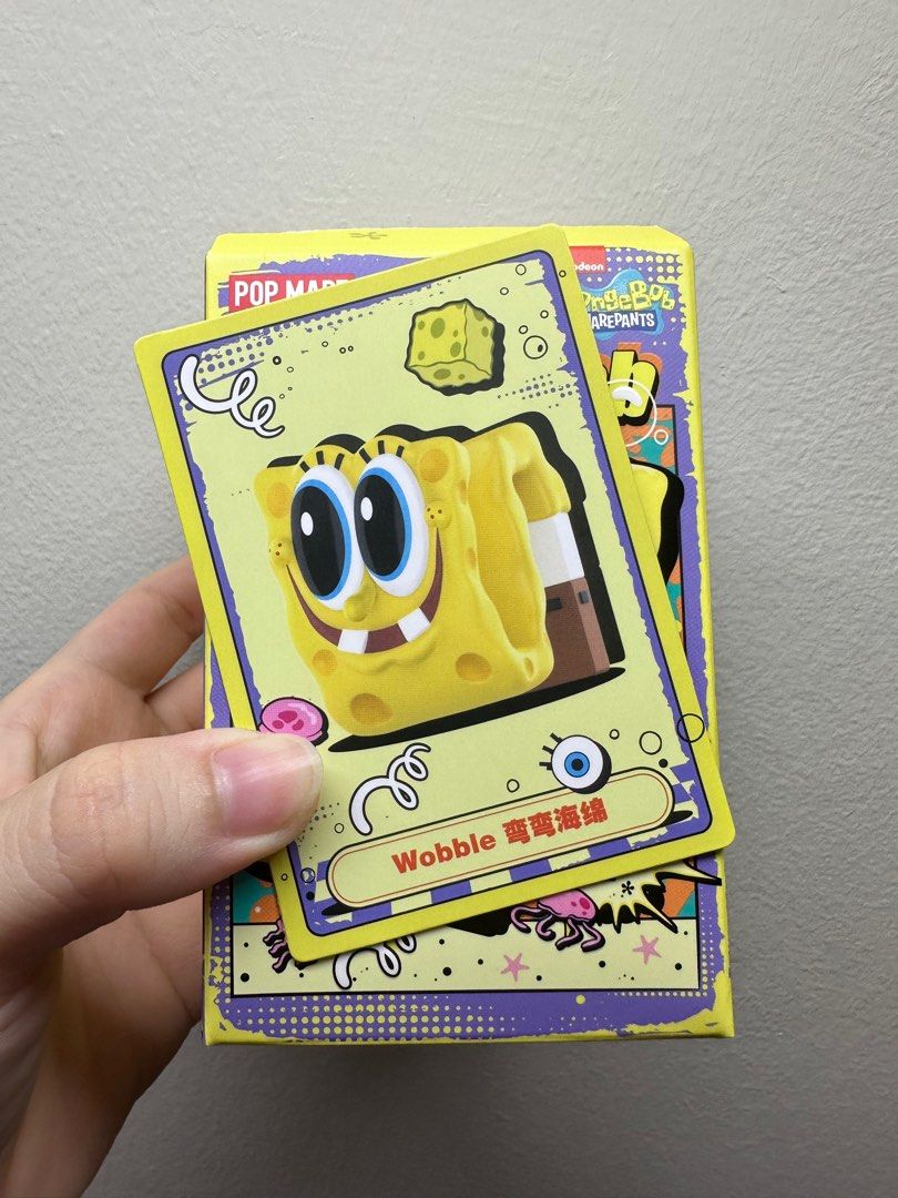 Popmart SpongeBob Wobble, Hobbies & Toys, Toys & Games on Carousell