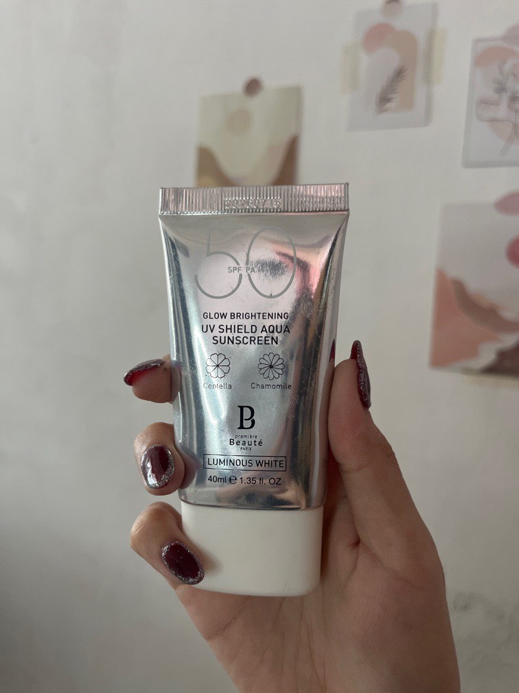 Premiere Beaute glow Sunscreen SPF50+++ brightening uv shield ...